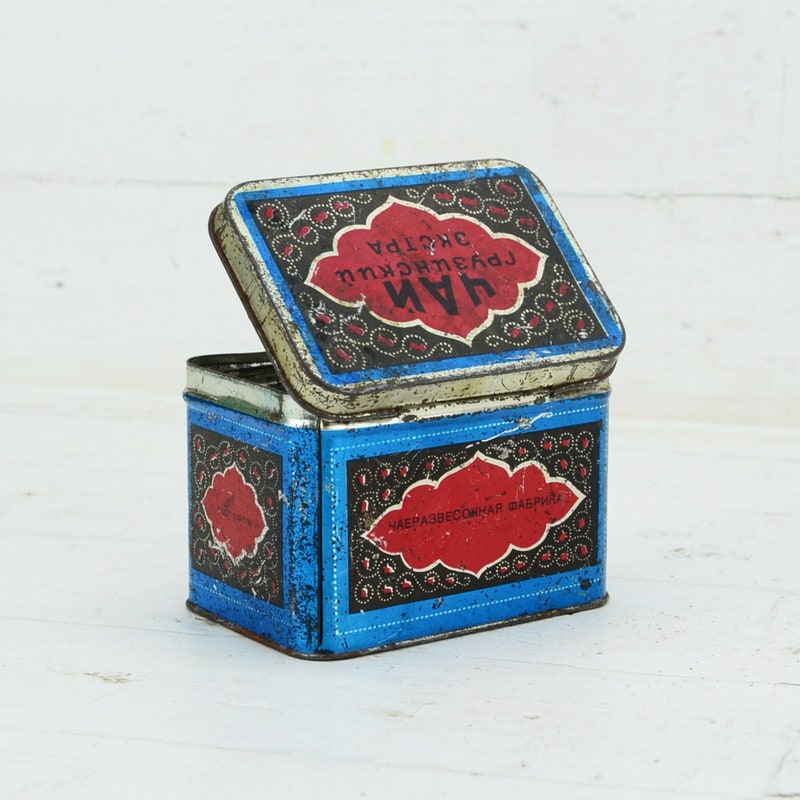 Tea Box - Etsy