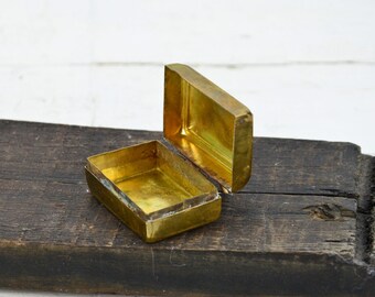 Small Brass Box | Etsy