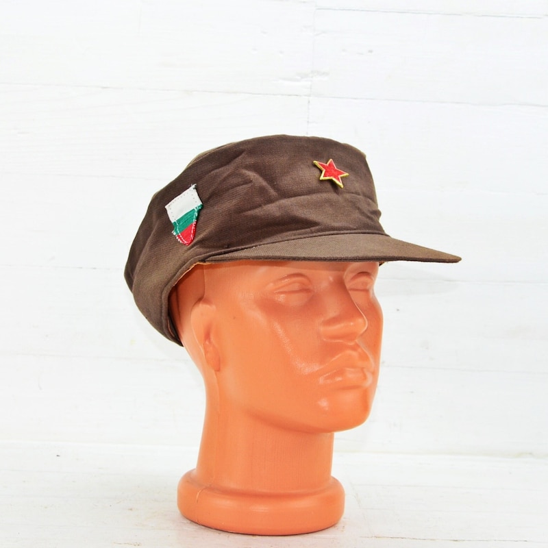 Vintage Military Cap - Etsy