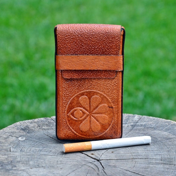 Leather Cigarette Case - Etsy