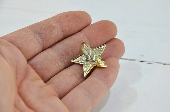 Soviet Star, Vintage Soviet Badge, Soviet Officer Coc… - Gem