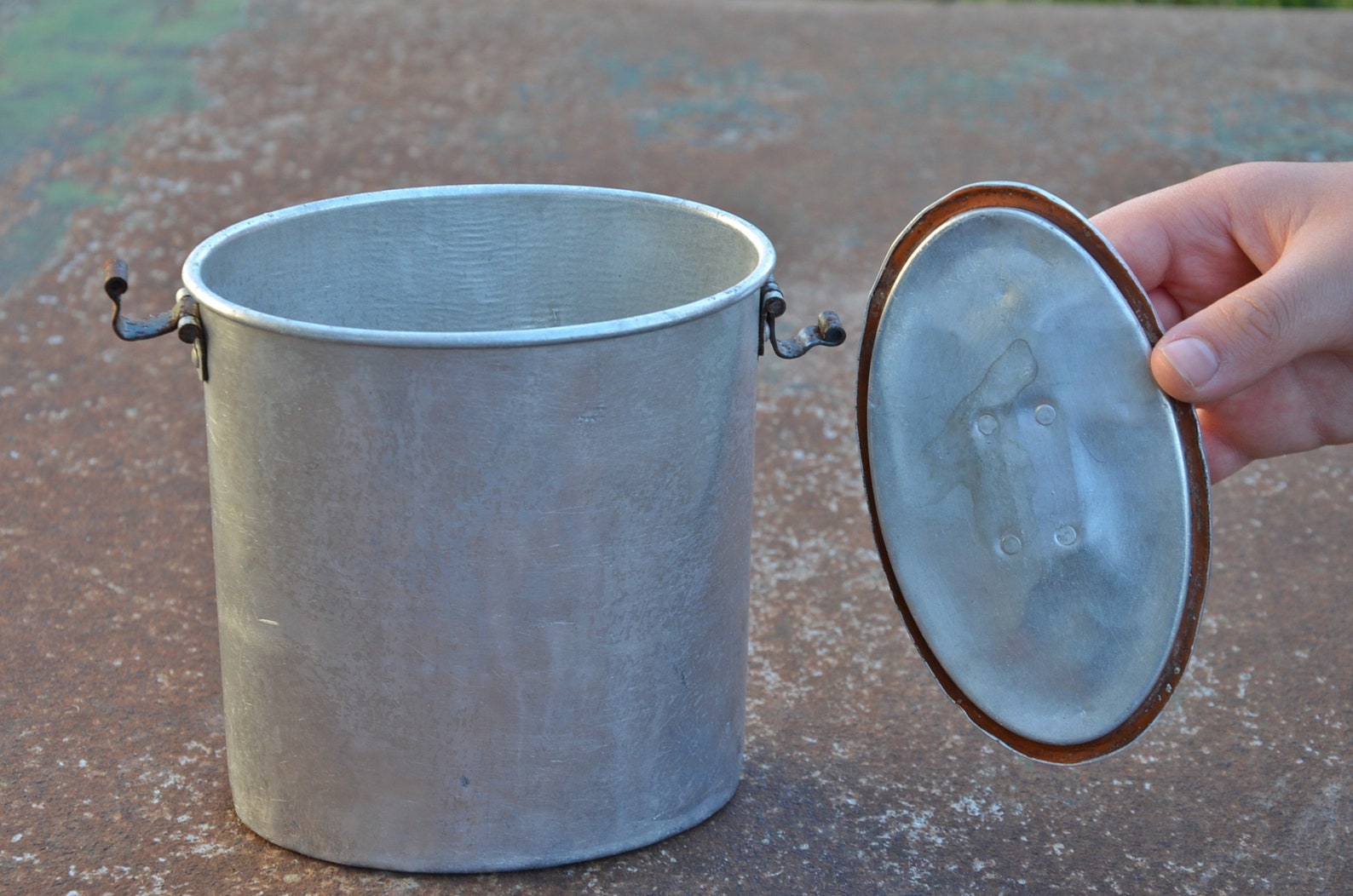 Vintage Military Bowl Vintage Military Pot Soldier Cup Soup - Etsy