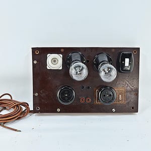 Antique 1970s Electrical Panel in Original Condition, Vintage Electric ...
