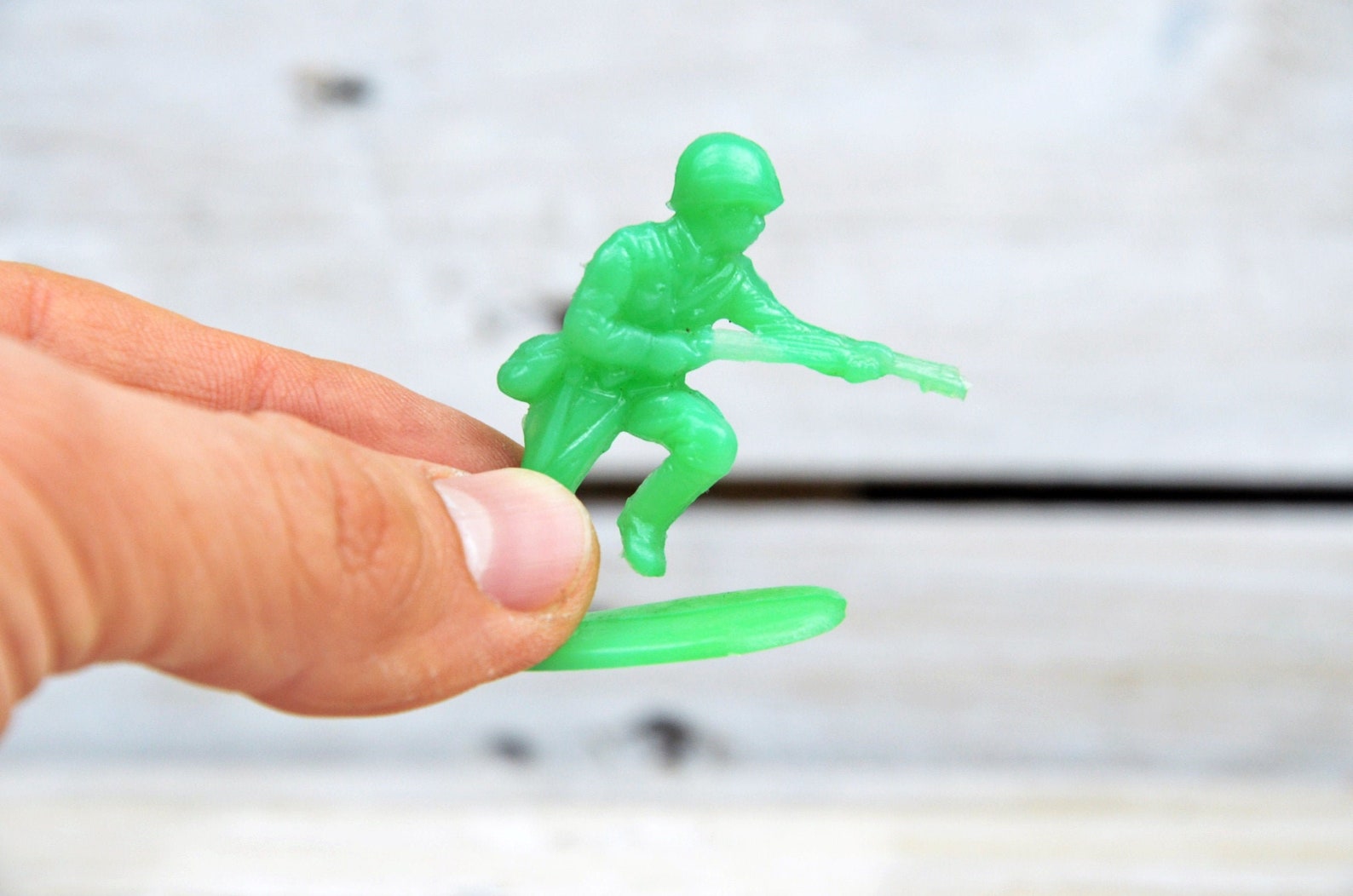 Vintage plastic soldier Plastic toy Plastic soldier Toy | Etsy