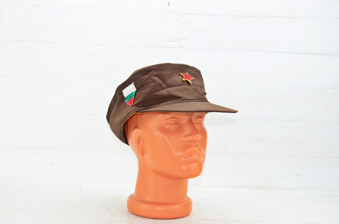 Vintage Hat, Military Army Soldier's Hat, Military Cap, Size 59 - Etsy