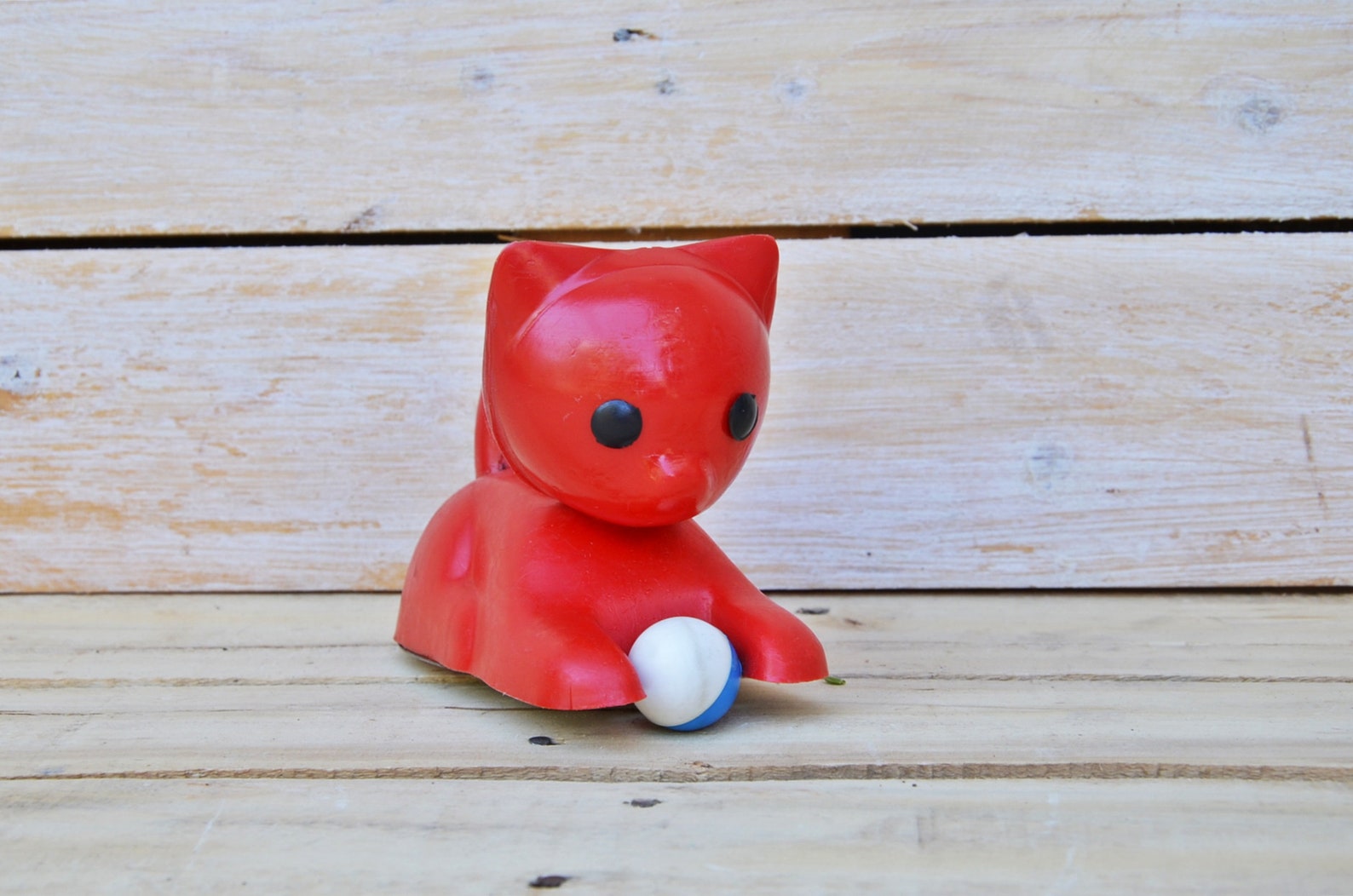 Vintage Cat Antique Cat Toy Inertial Cat Cat of the USSR - Etsy