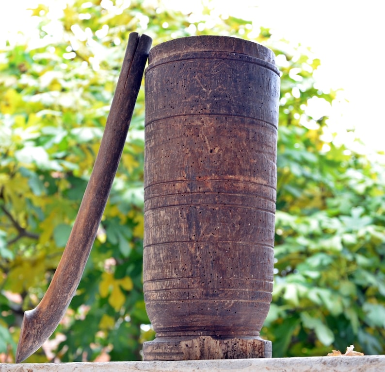 Antique Wooden Milk Jug Wooden Jug Primitive Vase Rustic - Etsy