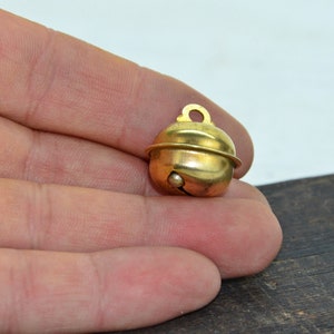 Antique Small Bell, Vintage Farm Bell, Mini Brass Bell, Primitive Bell ...