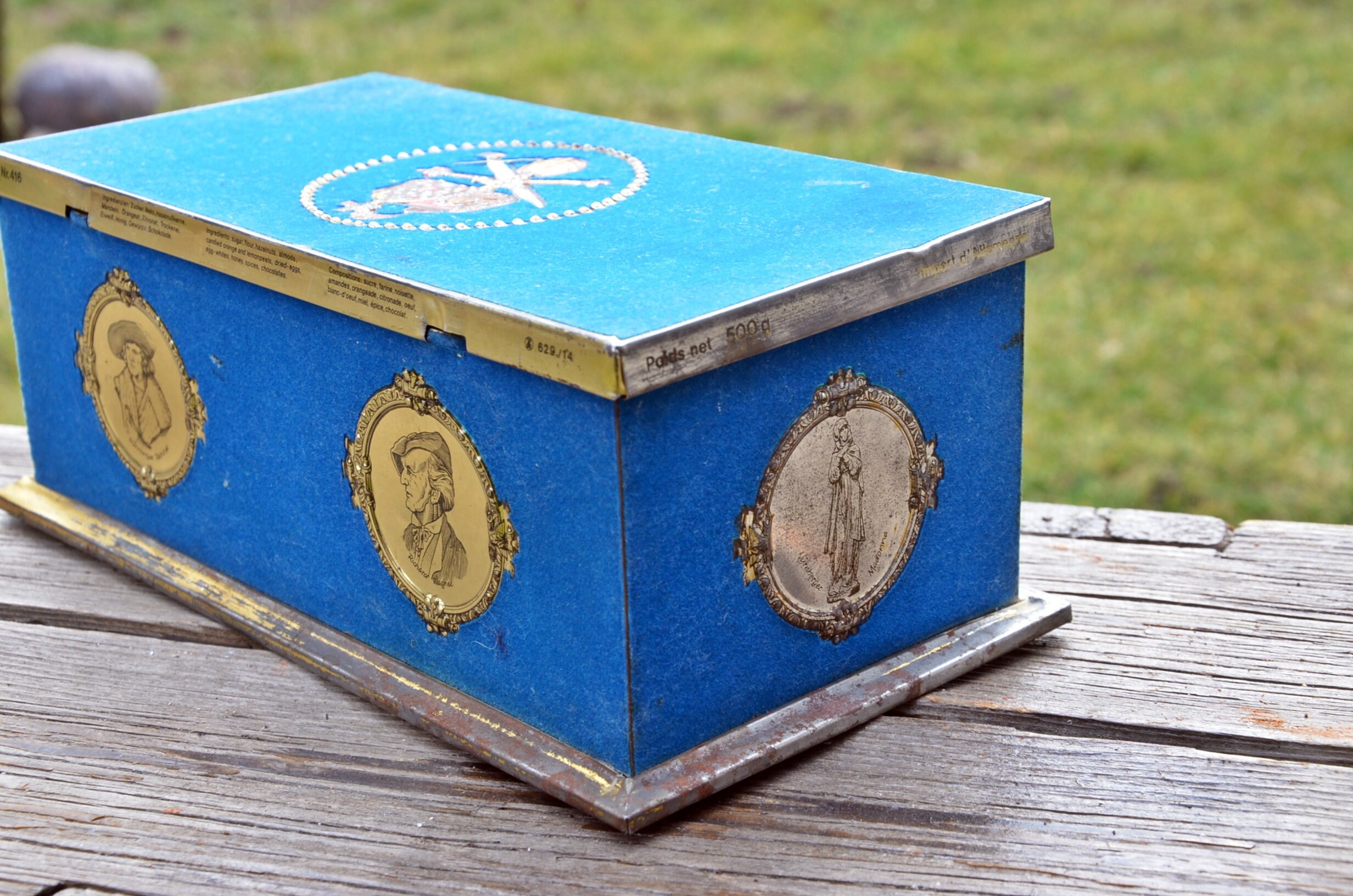 Vintage German Box Vintage Candy Box Old German Candy Box | Etsy