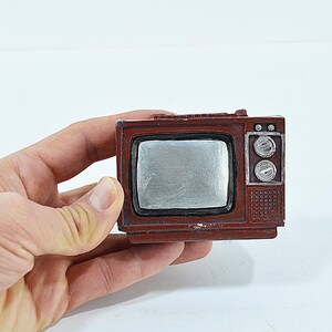 Vintage Retro TV Mockup: Small Room Decor (3.96 X 2.36 In) - Etsy