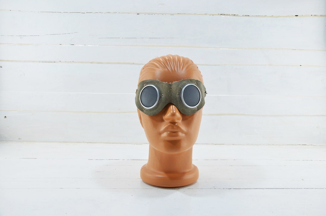 Vintage Welding Glasses, Oxygen Goggles, Protective Glasses, Retro ...