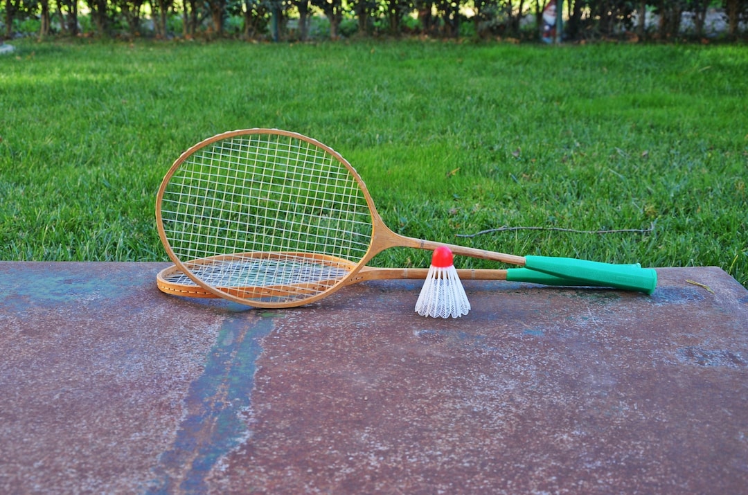 Badminton Rackets, Vintage Wood Rackets, Soviet Sports Collectible ...
