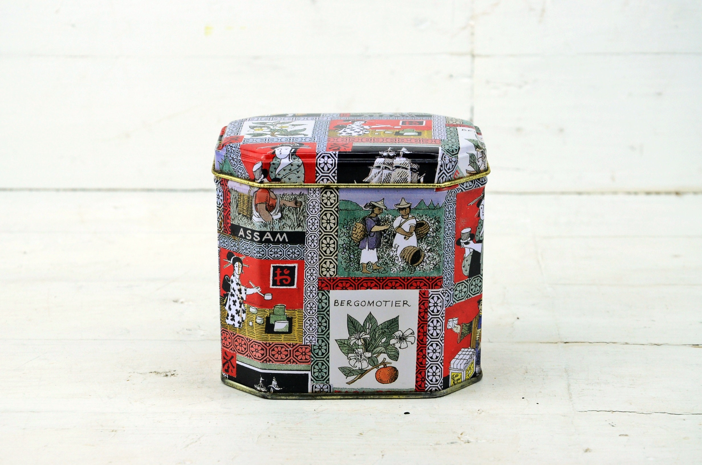 Tea Box Vintage Tea Box Vintage Trinket Box Home Decor. - Etsy