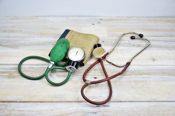 Vintage Blood Pressure Monitor Old Tonometer Device - Etsy