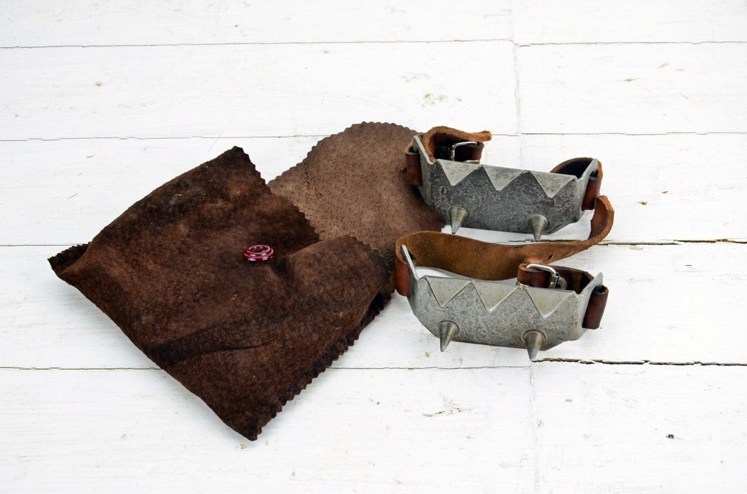 Retro Ice Spikes, Vintage Spikes for Ice Climbing, Ice Spikes, Ice ...