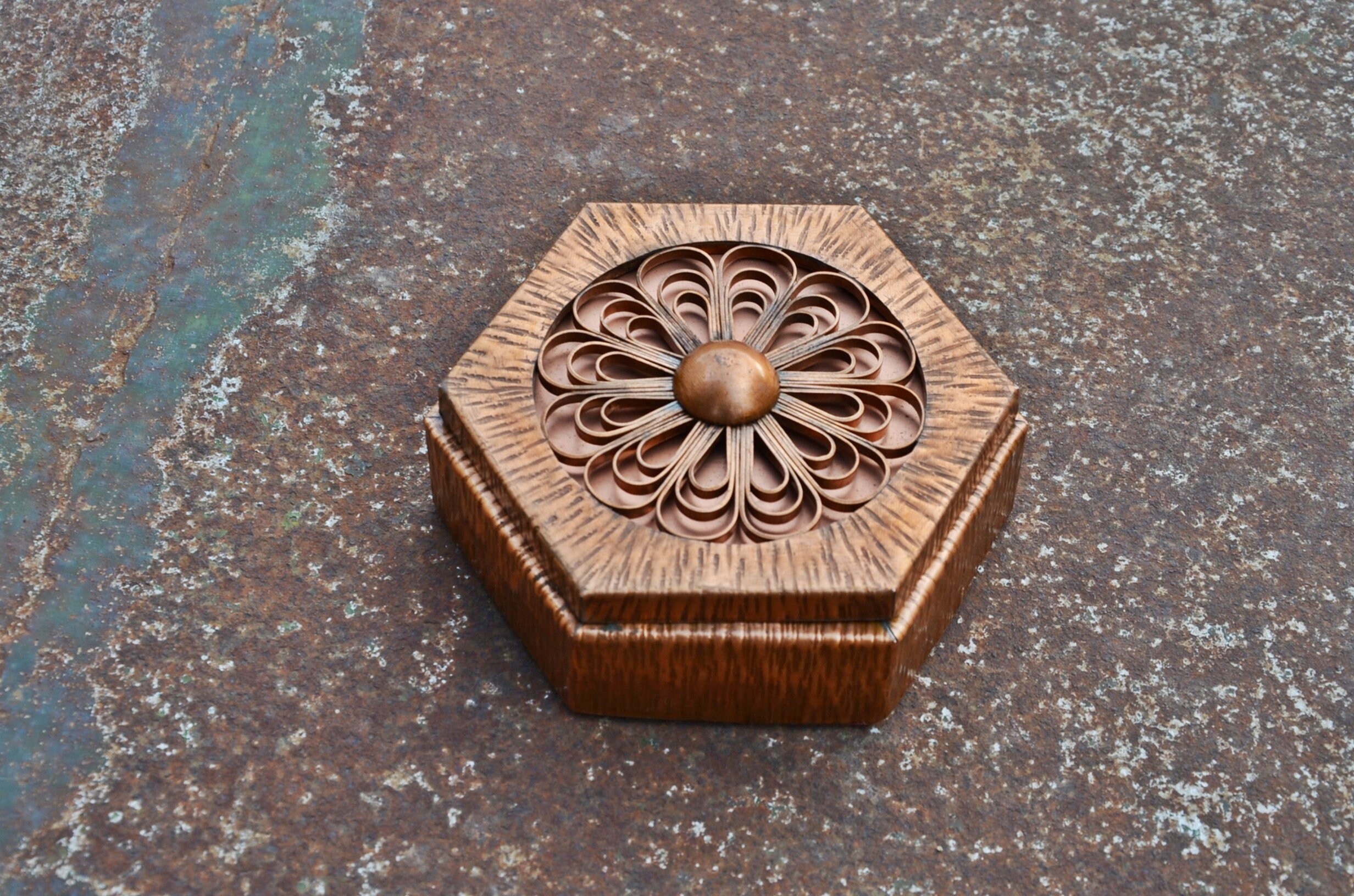 Jewelry Box Vintage Copper Box Copper Jewelry Box Retro Box - Etsy