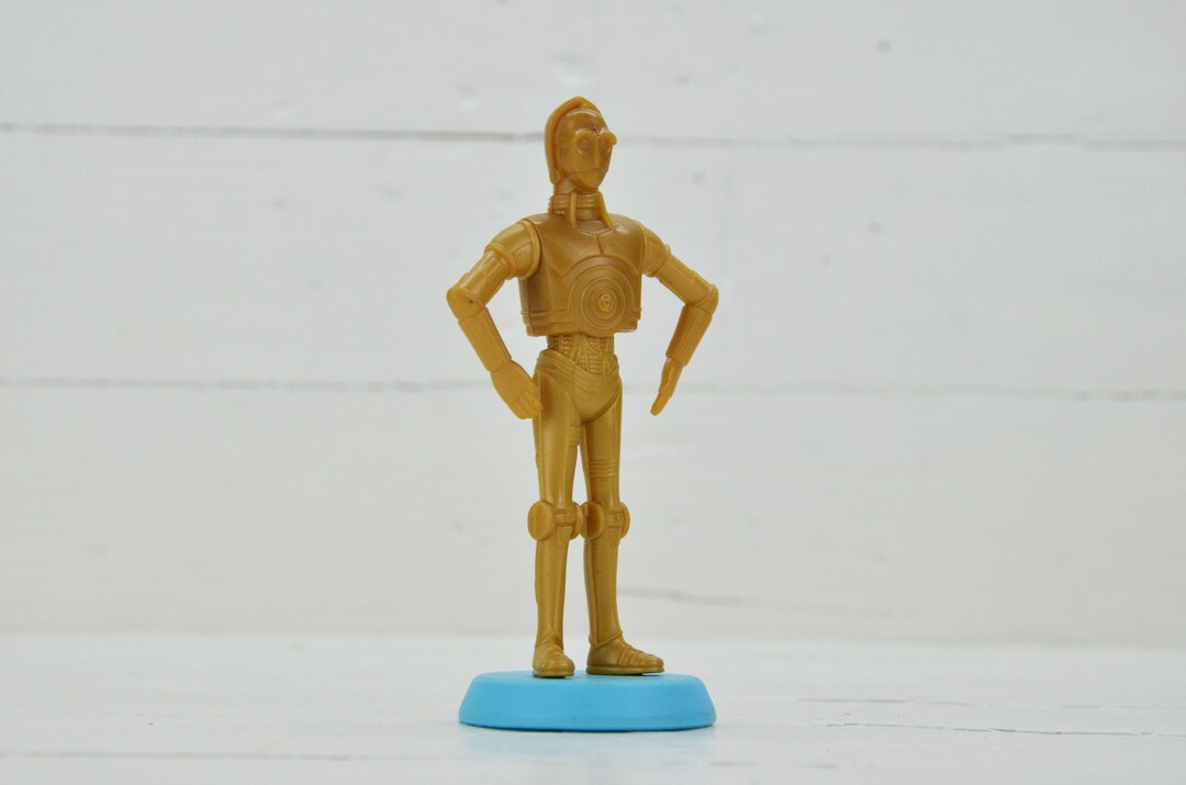 Vintage Collectible Star Wars Plastic C-3PO Car Figurine Statue LK1 ...