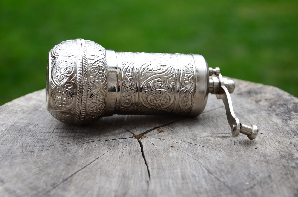 Pepper Grinder 60s Pepper Mill Turkish Hand Mill Vintage - Etsy