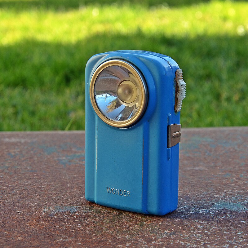 Antique Flashlight - Etsy