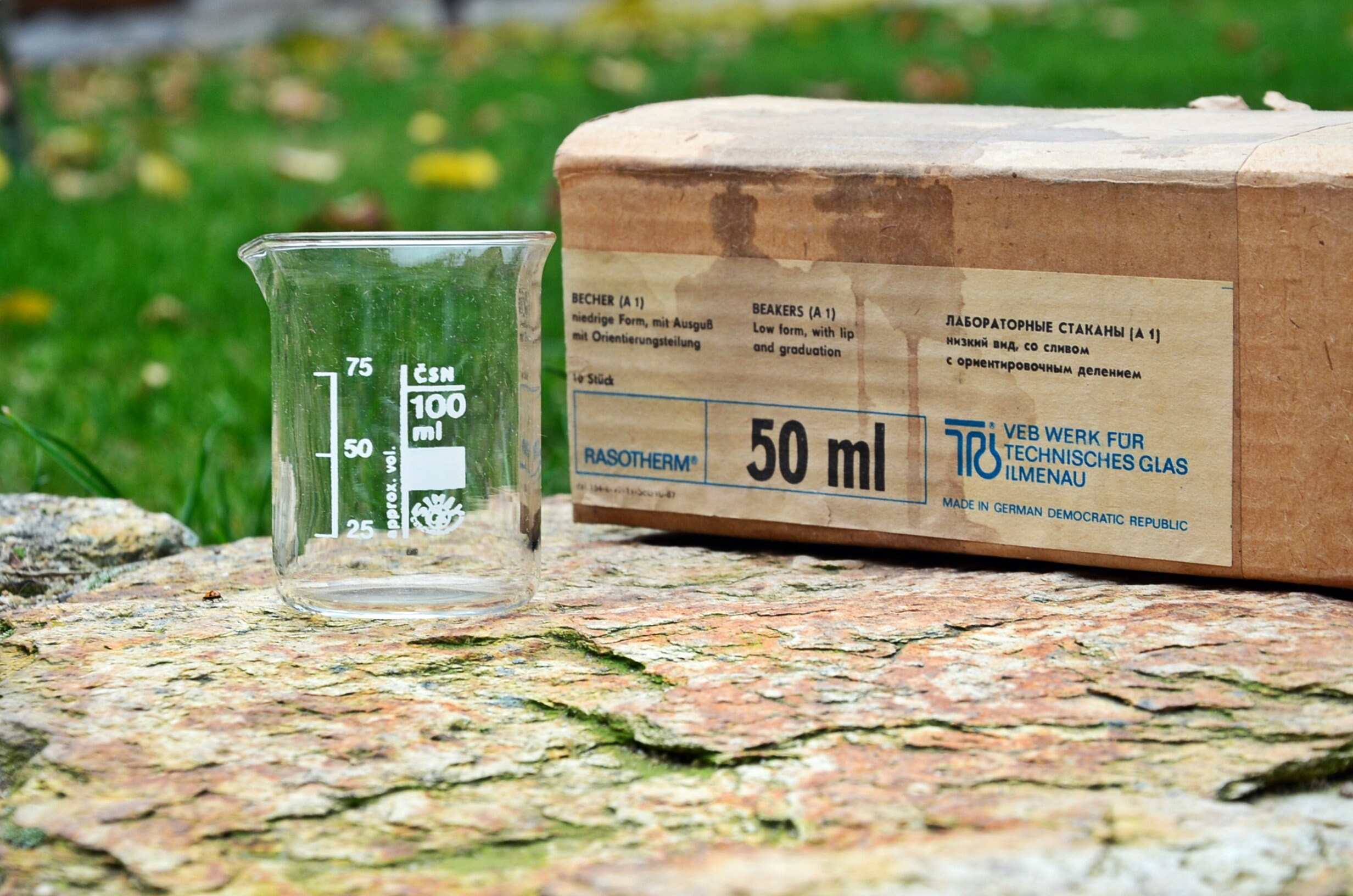 Set 6 Glass Flask Vintage Flask Chemistry Glass Beaker | Etsy