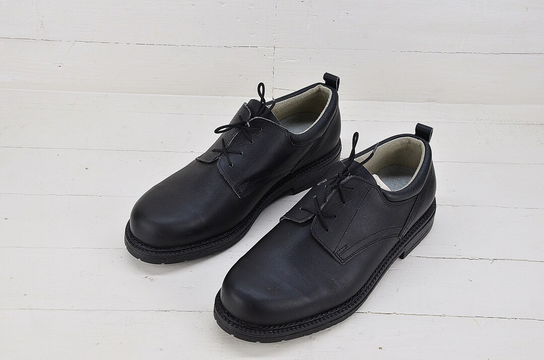 Genuine Leather Shoes, Vintage Boots, Number 43, Men Shoes, Unused - Etsy