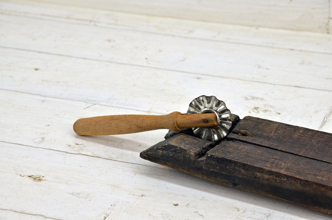 Vintage Pasta Cutter Set: Bulgarian Dough Cutting Tool, Italian Cuisine ...
