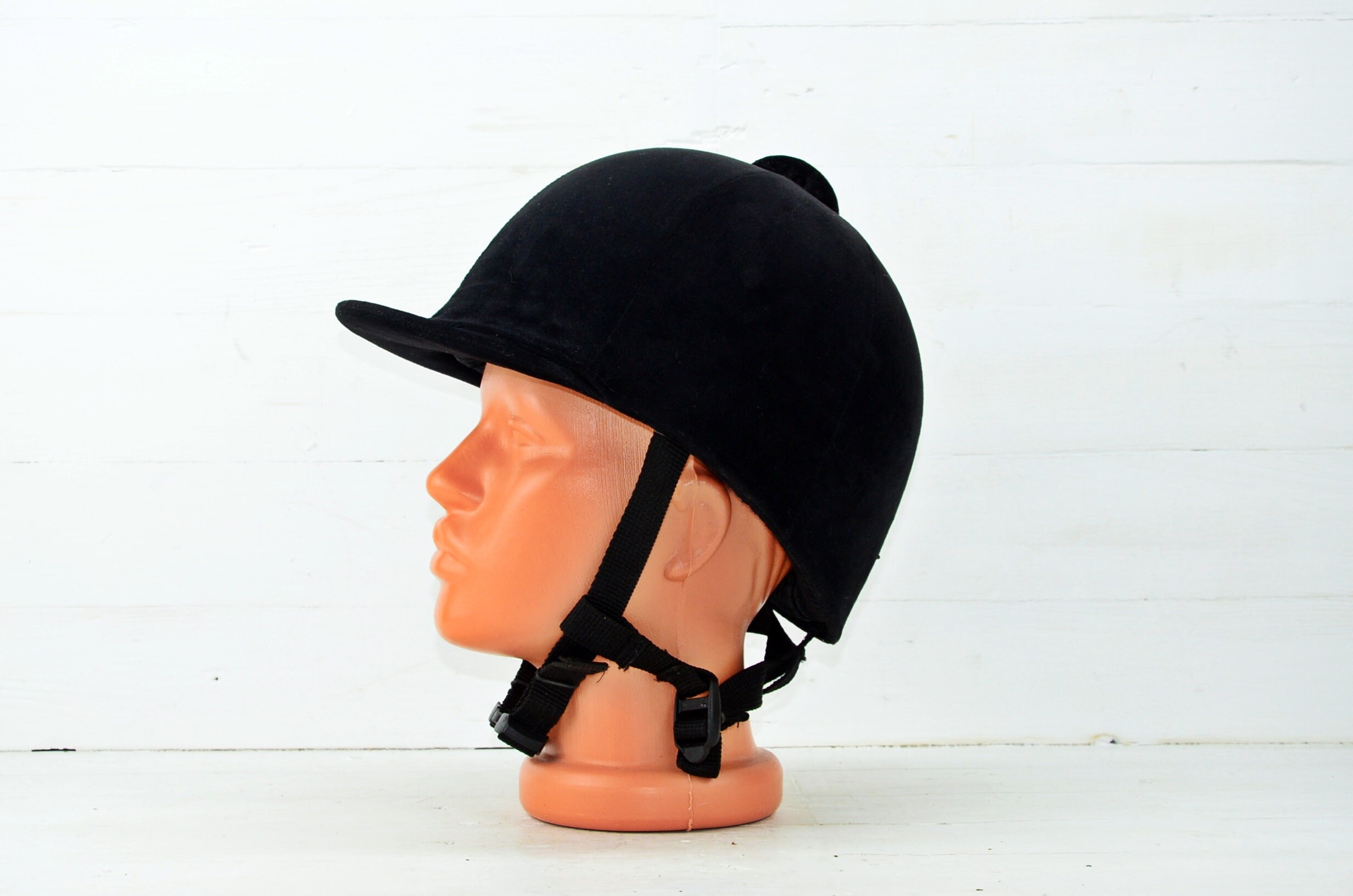 Art & Collectibles Collectibles Vintage Riding Hat Old Jockey helmet ...