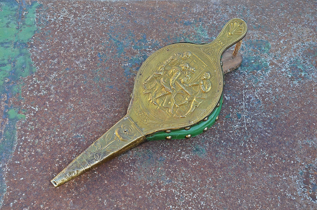 Vintage Fire Bellows, Fireplace, Vintage Bellows, Country House, Rustic ...