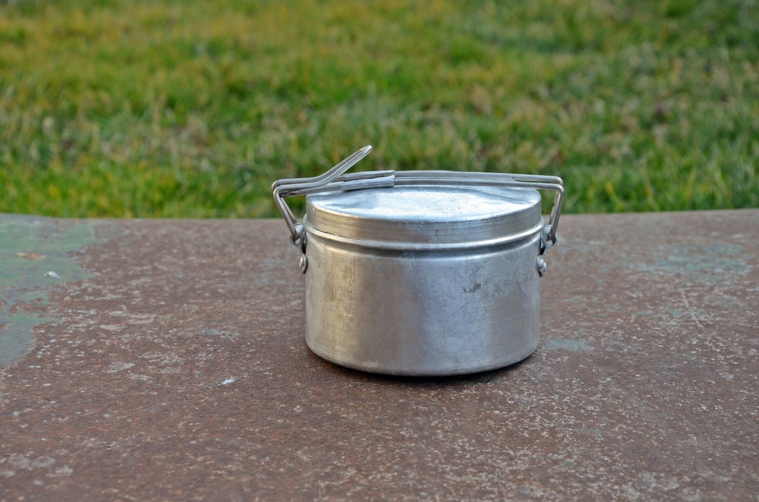 Vintage Military Bowl, Vintage Military Pot, Soldier Cup, Soup Bowl - Etsy