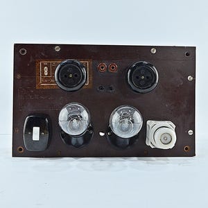 Antique 1970s Electrical Panel in Original Condition, Vintage Electric ...