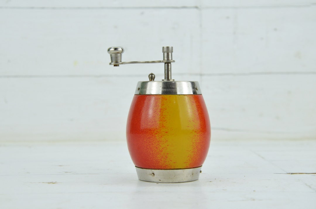 Grinder, Vintage Wooden Pepper Grinder, PEPPER MILL GRINDER, Rustic ...