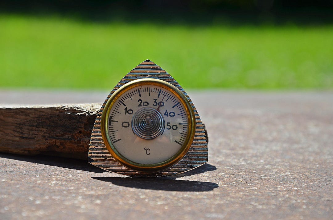 Vintage Weather Thermometer, Vintage Wall Thermometer, Soviet ...