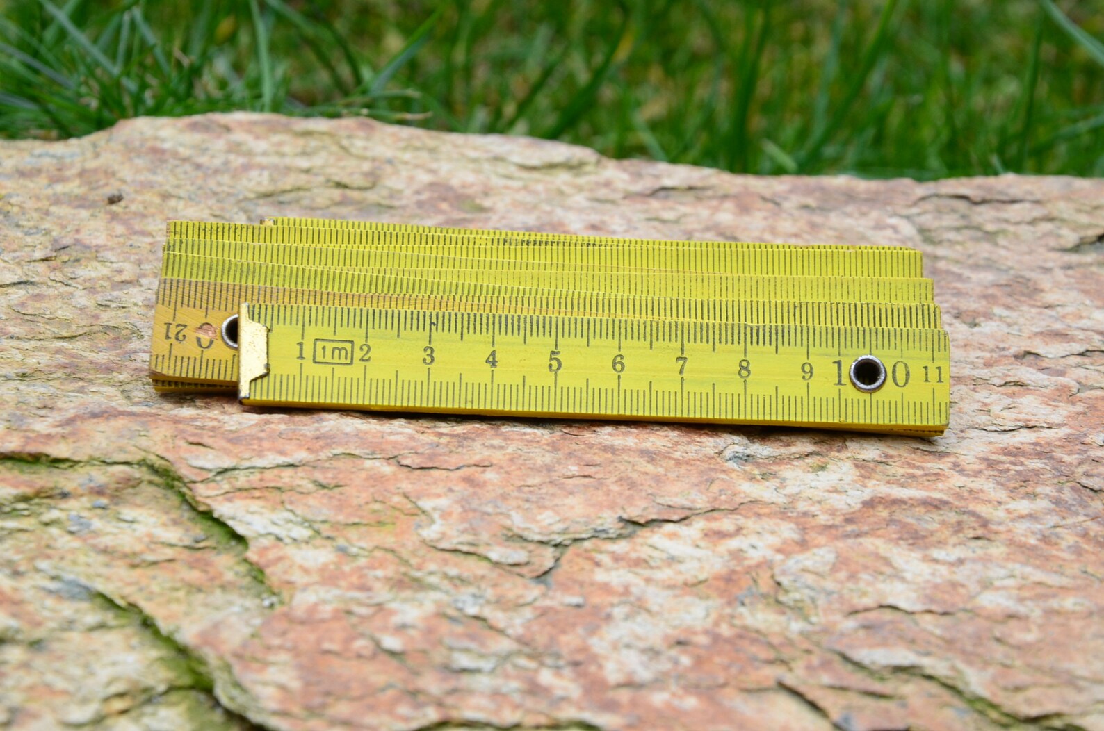 Wood Folding Ruler Old Meter Folding Ruler 1 Meter Ruler - Etsy