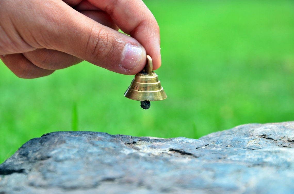 Antique Small Bell Vintage Farm Bell Mini Brass Bell - Etsy