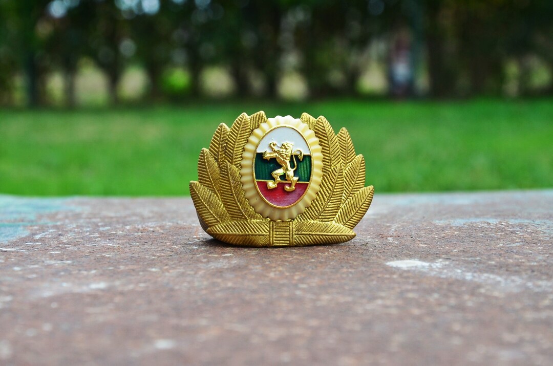 Military Cockade, Bulgarian Military Cockade, Army Cockade, Vintage ...
