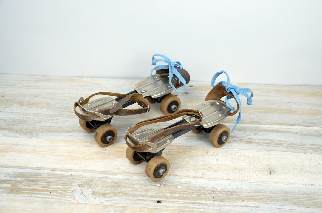 Original Metal Roller Skates Children's Roller Skates Metal Roller ...