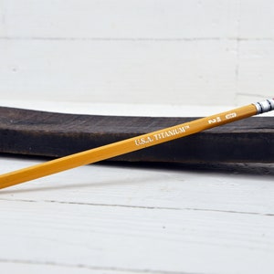 Yellow No. 2 Pencils, Vintage USA Titanium, Unsharpened - Etsy