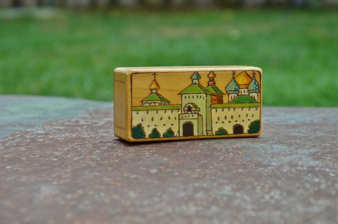 Vintage Box, Soviet Box, Russian Vintage Wooden Trinket Box Hand ...