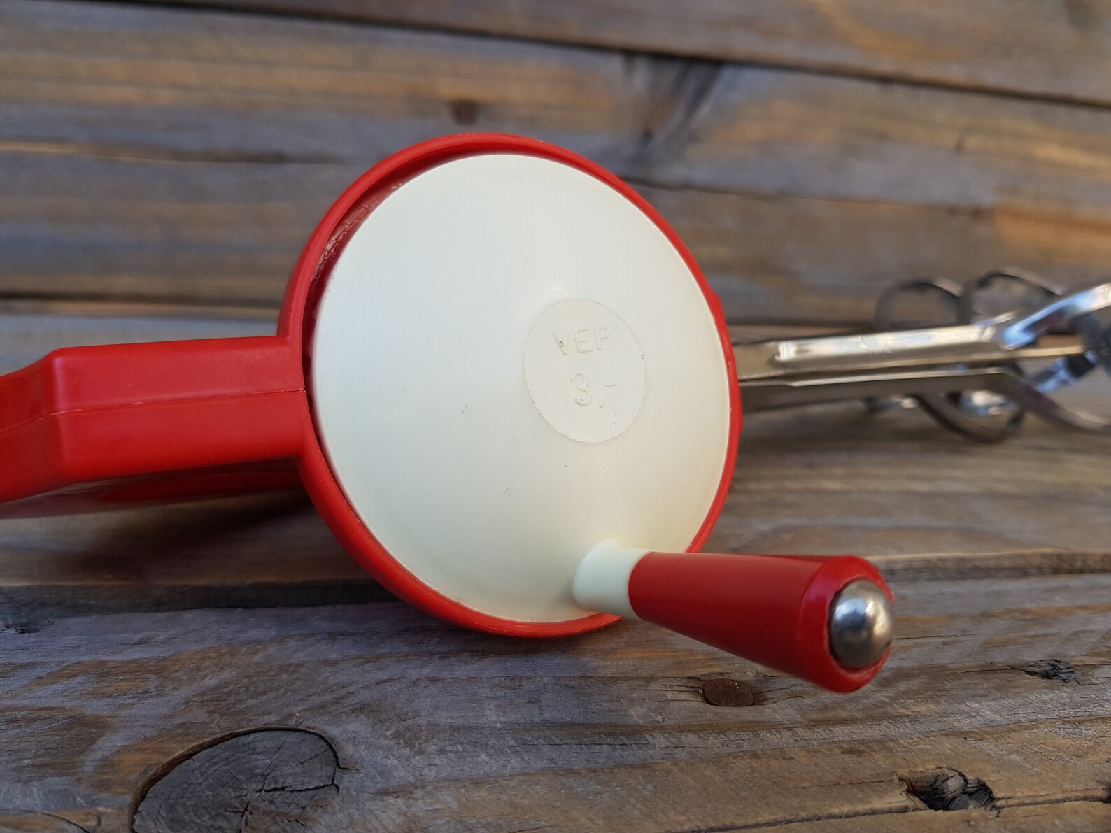 Vintage Hand Mixer Red Kitchen Mixer Cooking Supply Vintage - Etsy