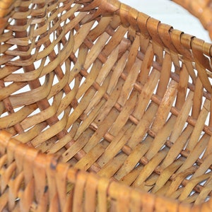 Handwoven Small Straw Basket Vintage, Hand Wicker Basket - Etsy