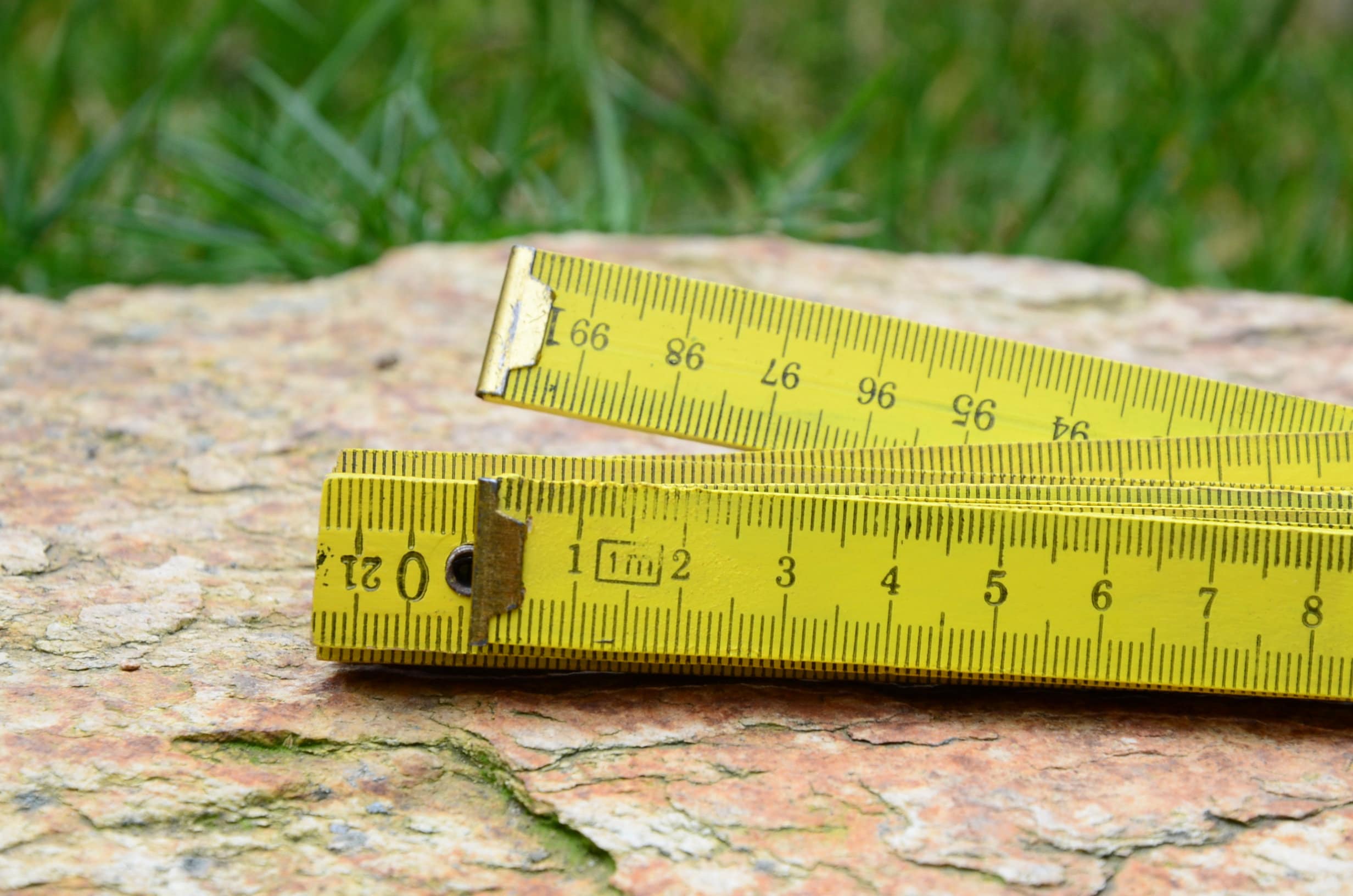 Wood Folding Ruler Old Meter Folding Ruler 1 Meter Ruler | Etsy