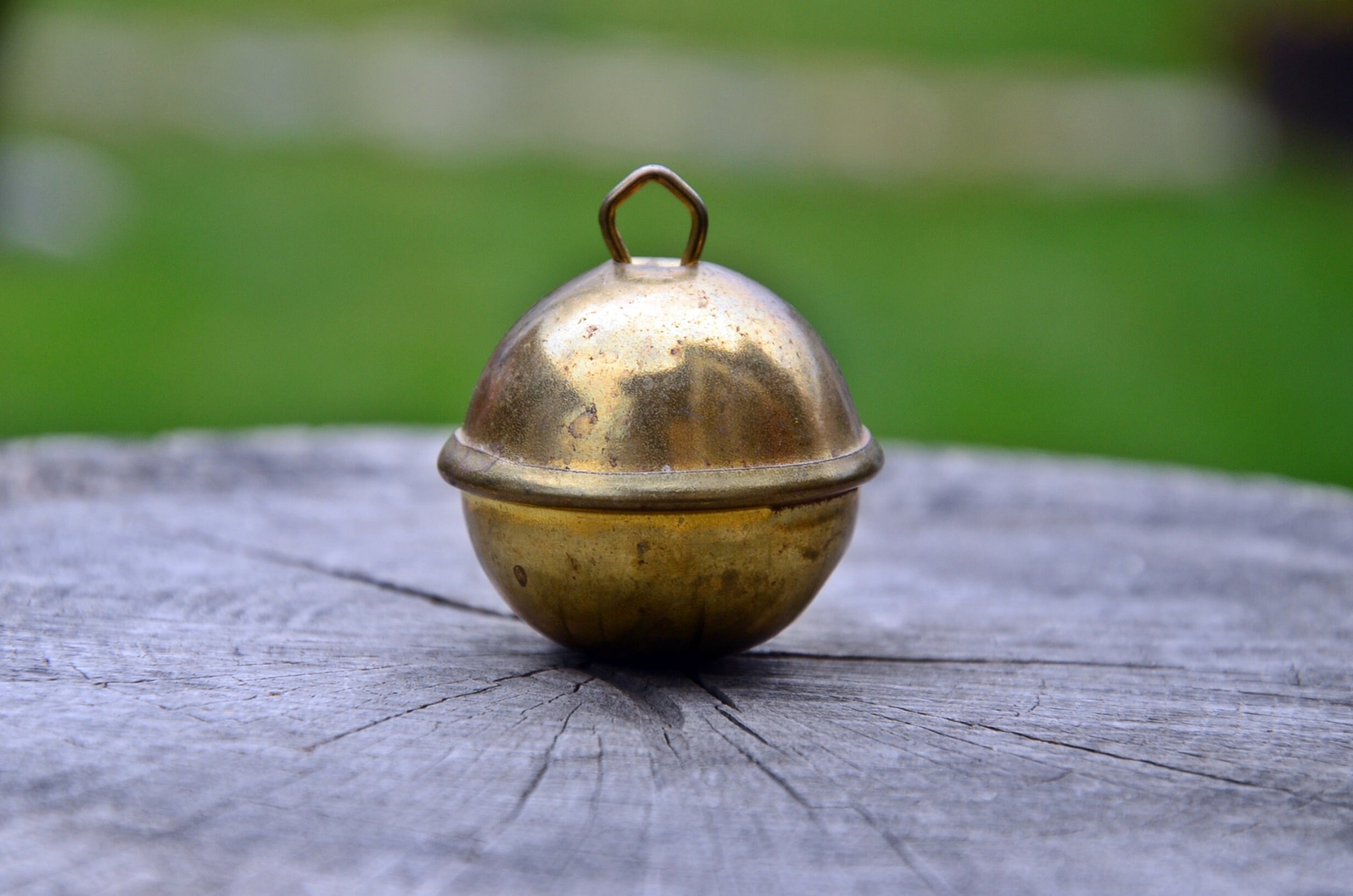 Antique Jingle Bell Vintage Brass Bell Primitive Bell - Etsy UK