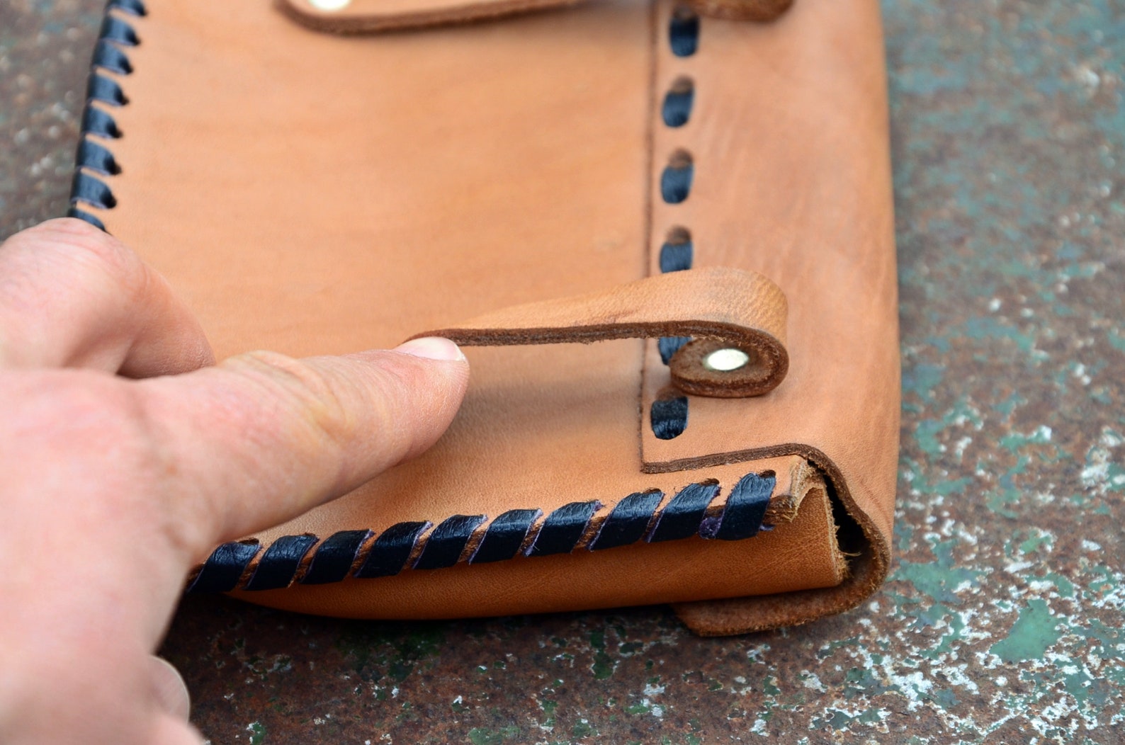 Leather Belt Bag Genuine Leather Pouch Belt Leather Case - Etsy