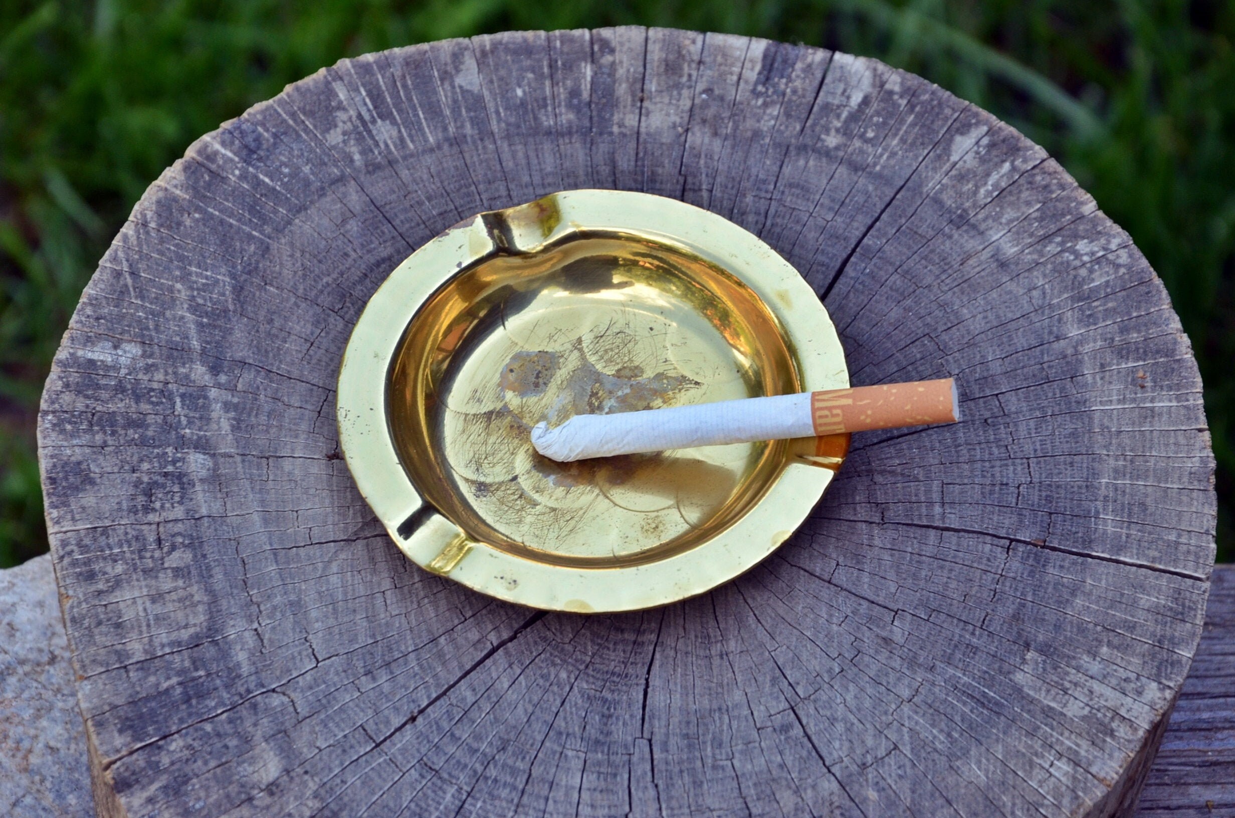 Collectibles Ashtrays Retro Brass Brass Ashtray Retro Collectible ...