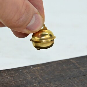 Antique Small Bell, Vintage Farm Bell, Mini Brass Bell, Primitive Bell ...