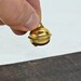 Antique Small Bell, Vintage Farm Bell, Mini Brass Bell, Primitive Bell ...