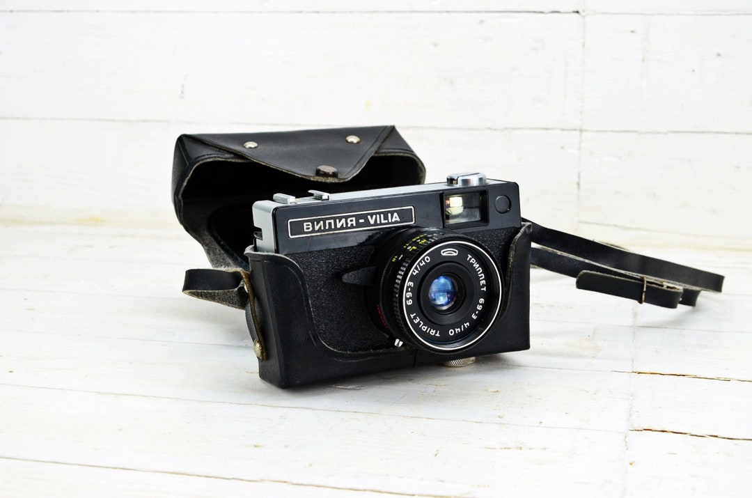 Vintage USSR Camera Vilia Camera Vilia Retro Photo Camera Working ...