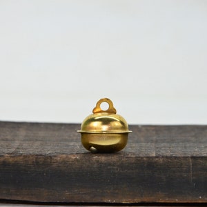Antique Small Bell, Vintage Farm Bell, Mini Brass Bell, Primitive Bell ...
