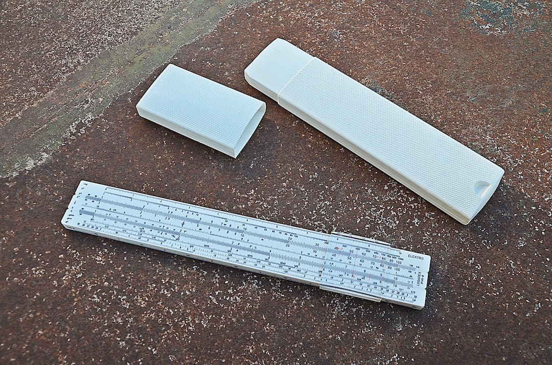 Vintage Leningrad Plastic Slide Rule: 25cm Office Scale - Etsy