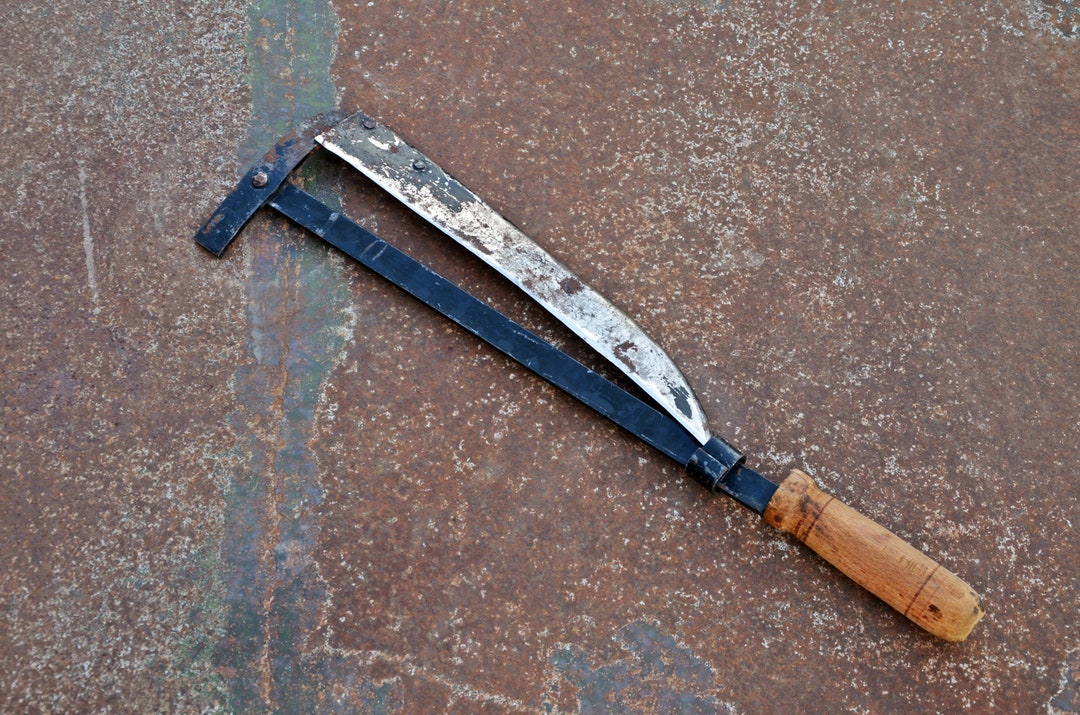Forged Sickle for Collecting Herbs, Vintage Folding Sickle, Pruning ...